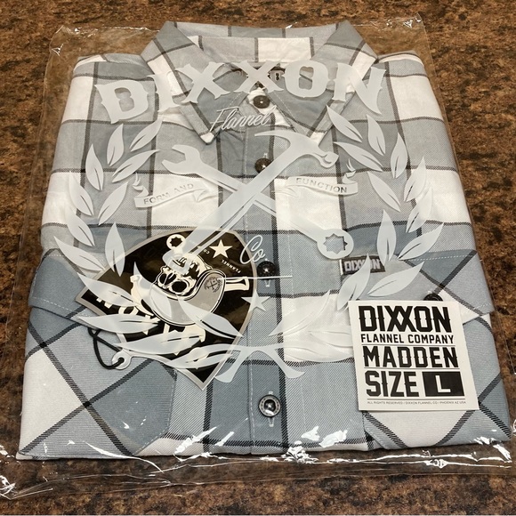 DIXXON | Shirts | New Dixxon The Madden Flannel Mens Large Bnib | Poshmark